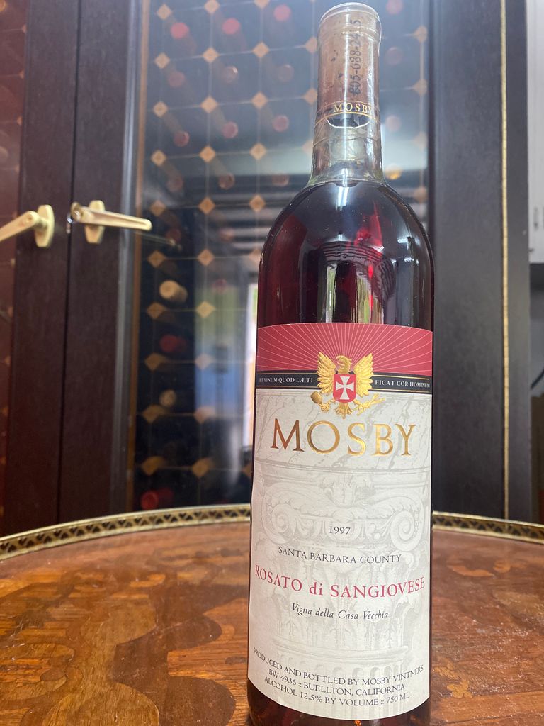2012 Mosby Sangiovese Rosato di Sangiovese, USA, California, Central ...