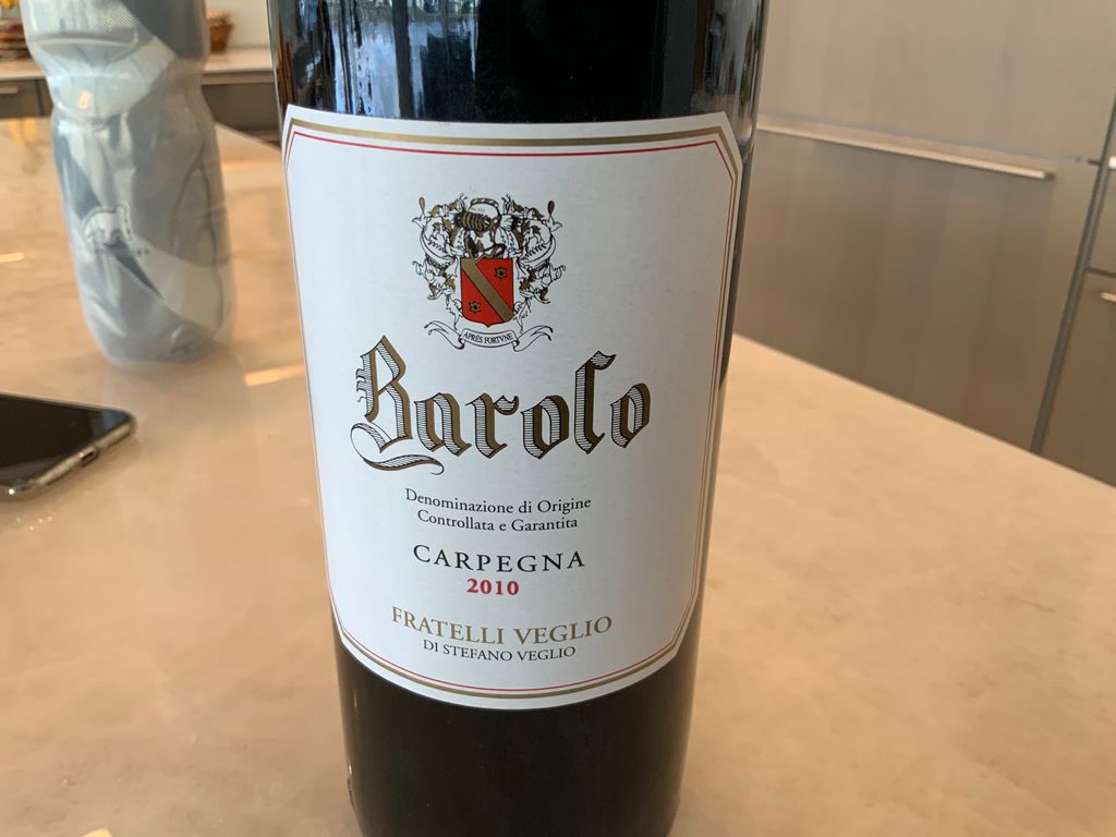 2013 Fratelli Veglio Barolo Vigna Carpegna, Italy, Piedmont, Langhe ...