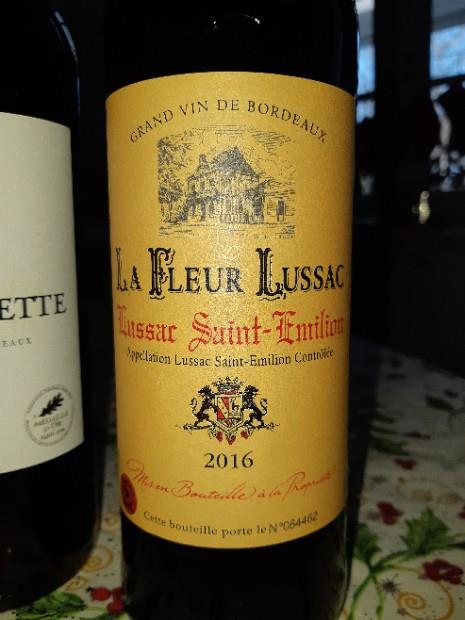 2019 Château La Fleur Lussac Lussac-St. Émilion, France, Bordeaux ...