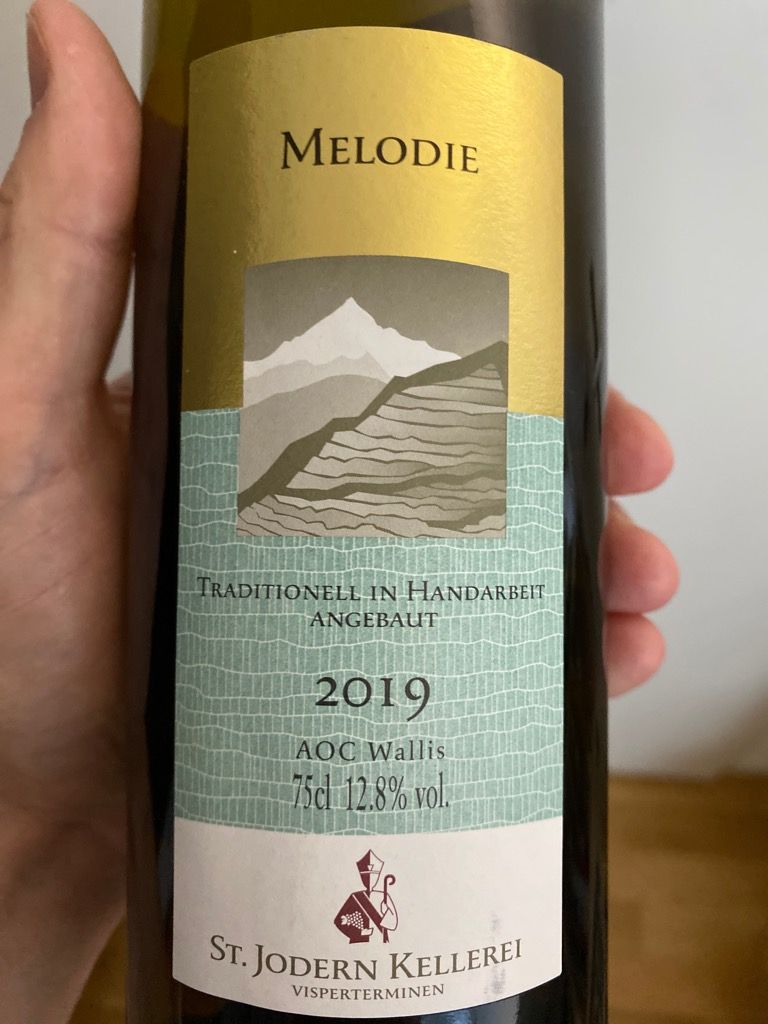 2020 St. Jodern Kellerei Heida Mélodie, Switzerland, Valais ...