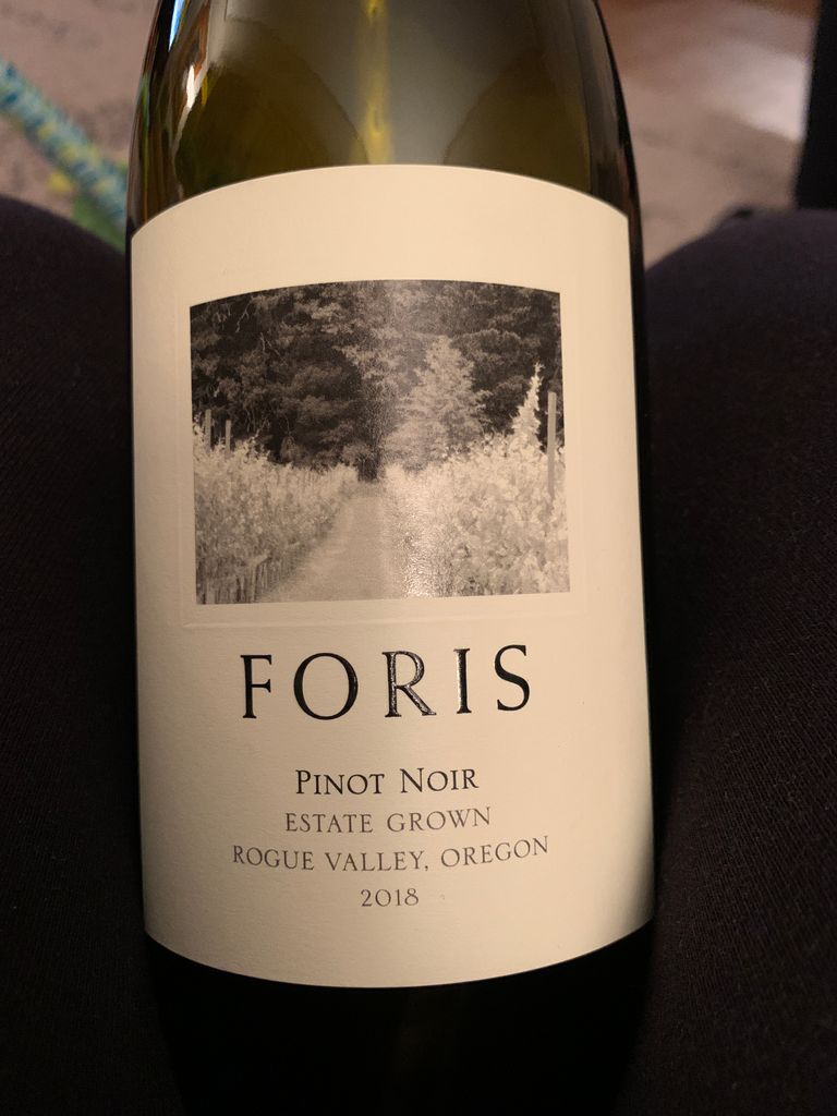 2018 Foris Pinot Noir, USA, Oregon, Southern Oregon, Rogue Valley ...