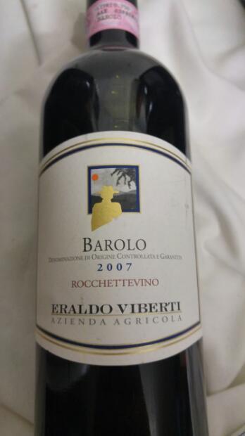 2007 Eraldo Viberti Barolo Rocchettevino, Italy, Piedmont, Langhe ...