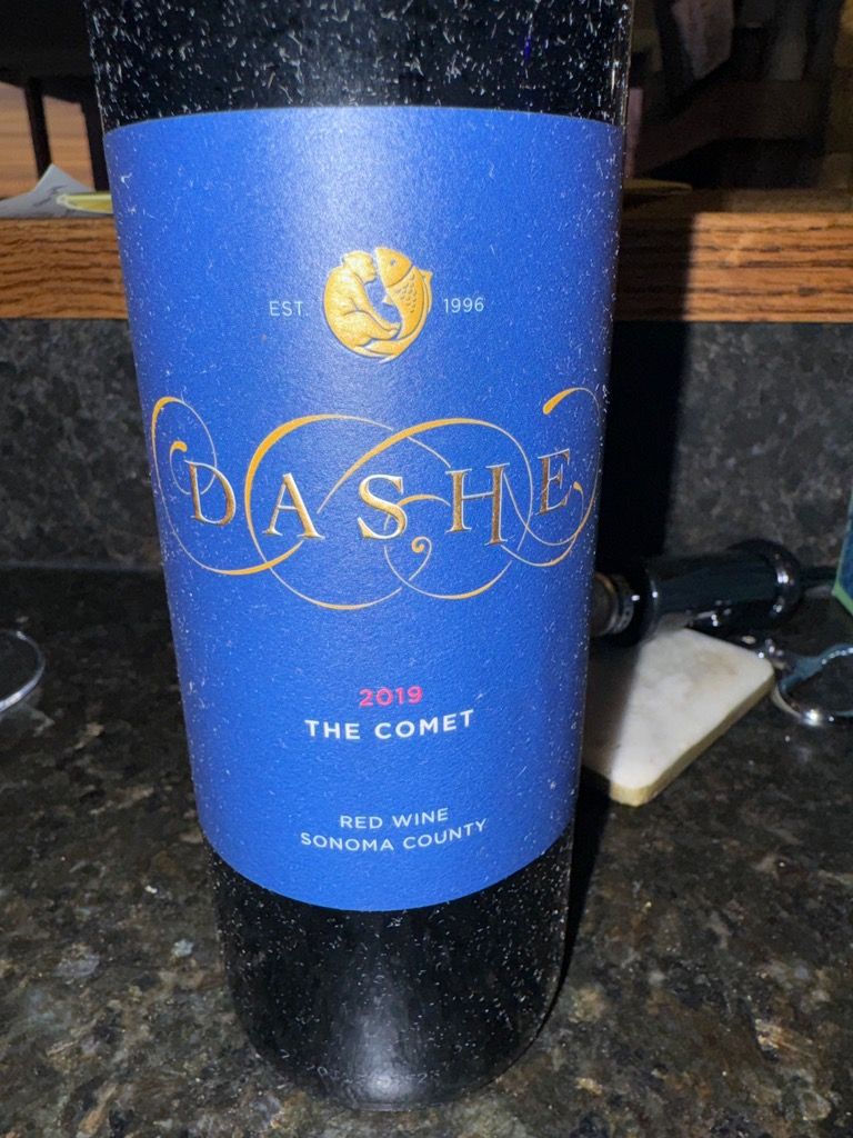 2019 Dashe Cellars The Comet Sonoma County, USA, California, Sonoma ...