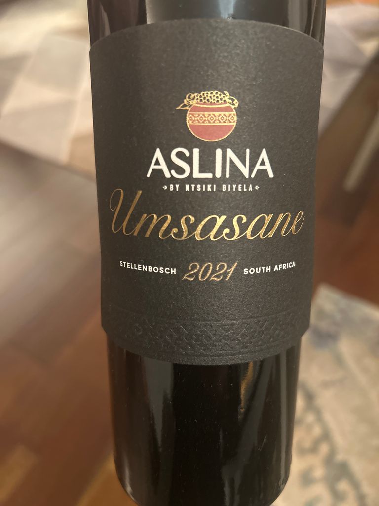 2021 Aslina Umsasane, South Africa, Western Cape - CellarTracker