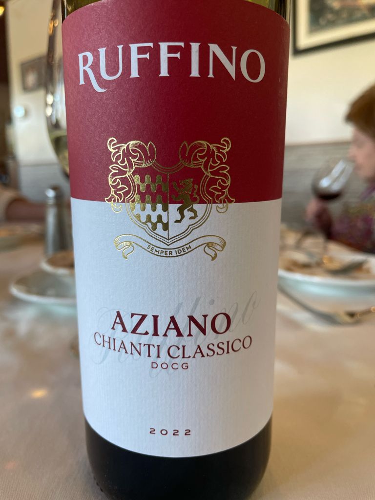 2022 Ruffino Chianti Classico Aziano, Italy, Tuscany, Chianti, Chianti ...
