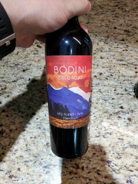 2016 Bodini Cielo Rojo, Argentina, Mendoza - CellarTracker