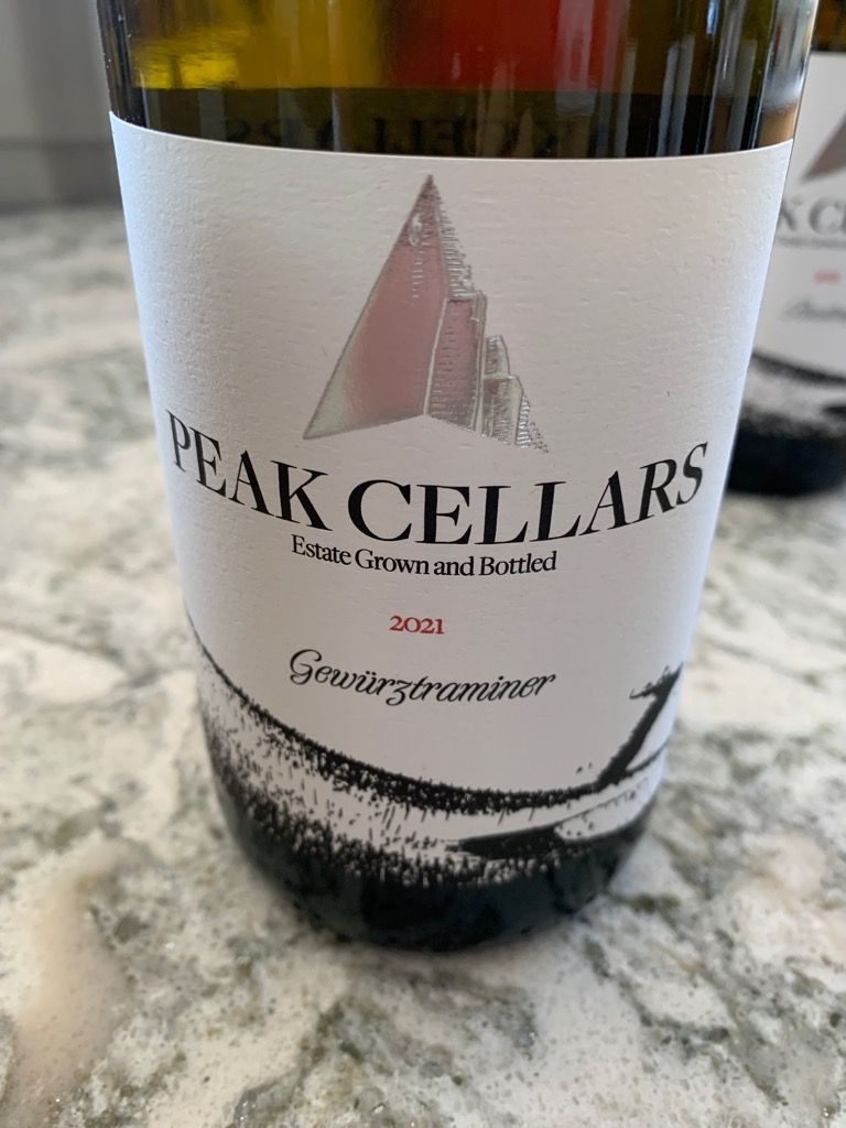 2022 Peak Cellars Gewürztraminer Broken Granite, Canada, British ...