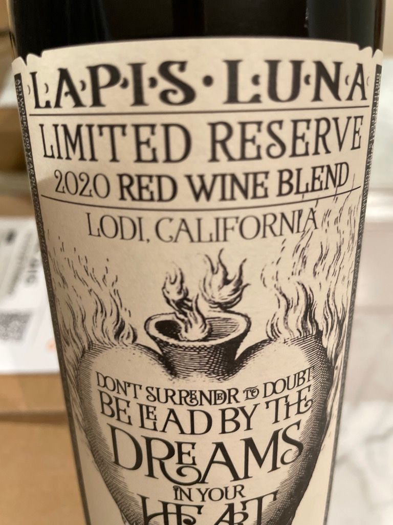 2020 Lapis Luna Cabernet Sauvignon Limited Reserve, USA, California ...