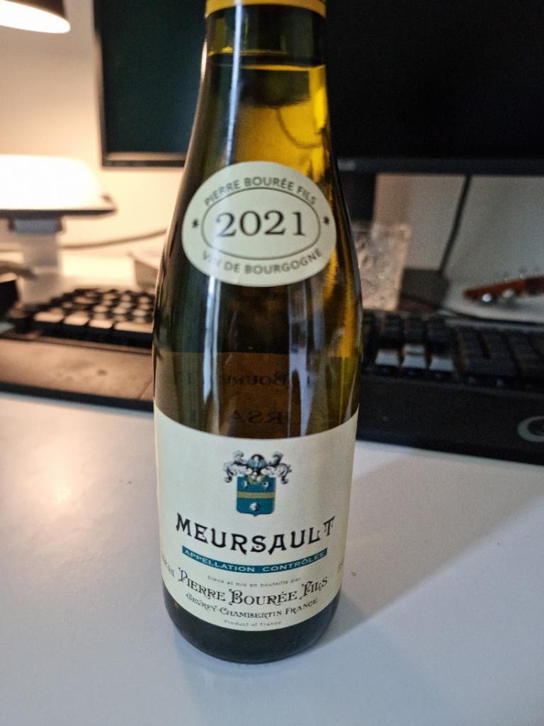 2020 Pierre Bourée Fils Meursault, France, Burgundy, Côte de Beaune ...