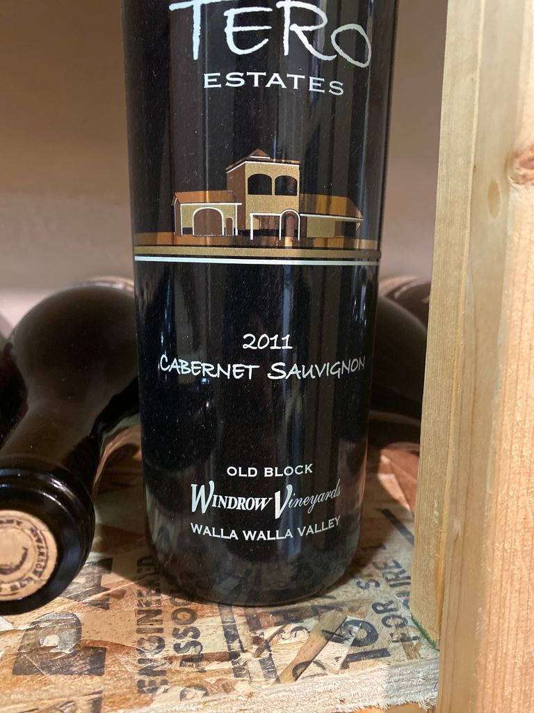 2011 Tero Estates Cabernet Sauvignon Windrow Vineyards Old Block, USA ...