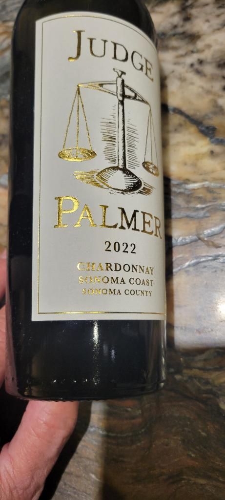 2022 Judge Palmer Wines Chardonnay, USA, California, Sonoma County ...