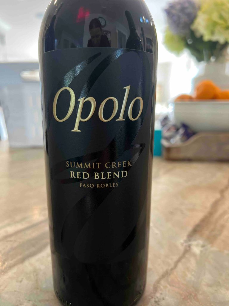 NV Opolo Red Blend Summit Creek, USA, California, Central Coast, Paso ...