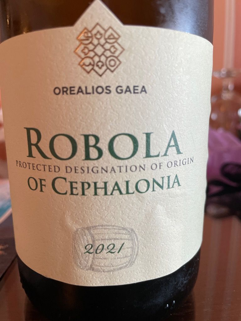 2021 Orealios Gaea Robola of Cephalonia, Greece, Ionian, Kefalonia ...