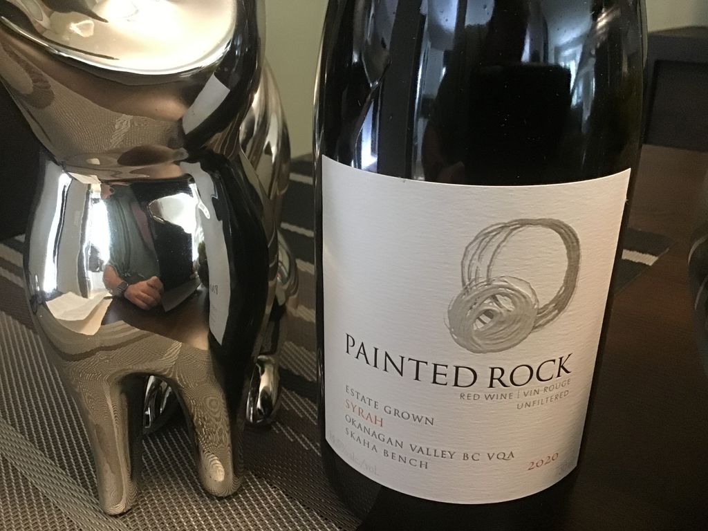 2020 Painted Rock Syrah, Canada, British Columbia, Okanagan Valley ...