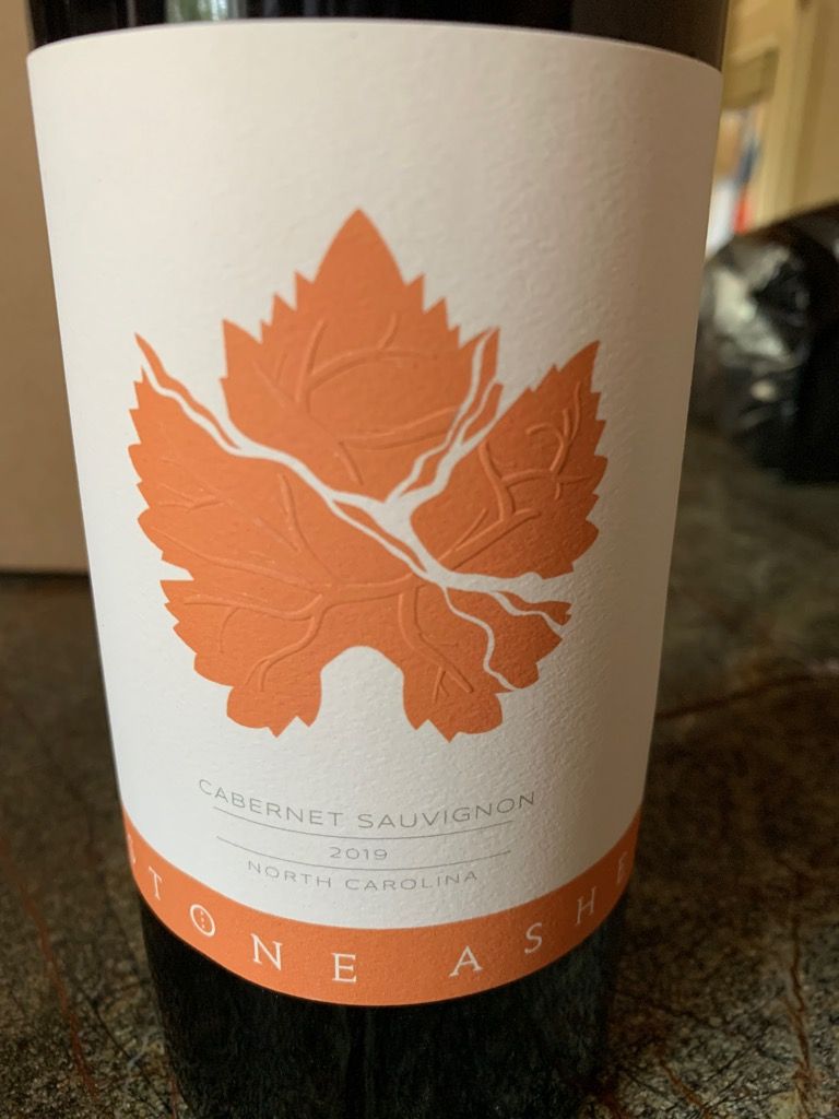 2019 Stone Ashe Cabernet Sauvignon, USA, North Carolina - CellarTracker