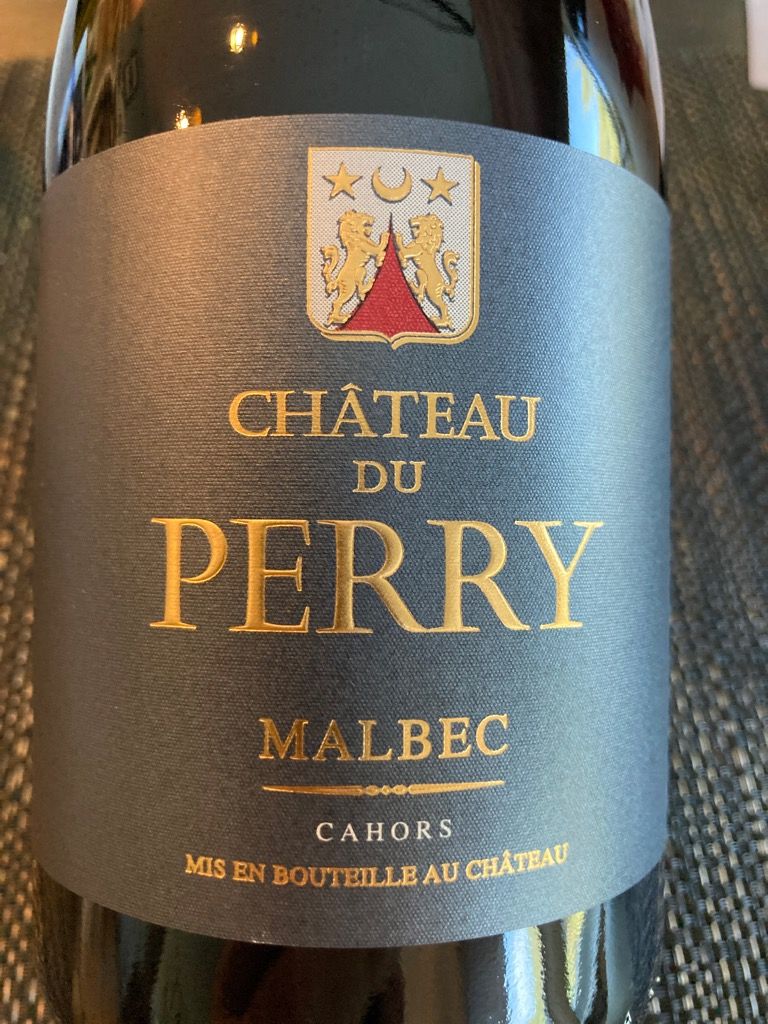 2021 Château du Perry Malbec Cahors, France, Southwest France, Cahors ...