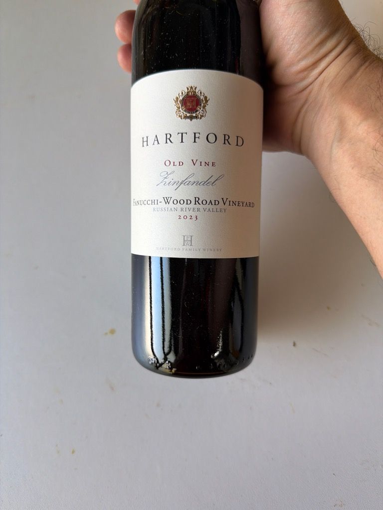 2023 Hartford / Hartford Court Old Vine Zinfandel Fanucchi Wood Road ...
