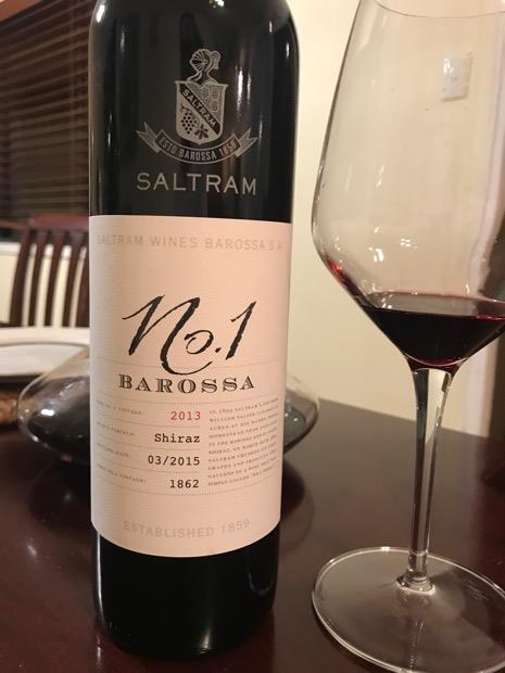 2015 Saltram Shiraz No.1, Australia, South Australia, Barossa ...