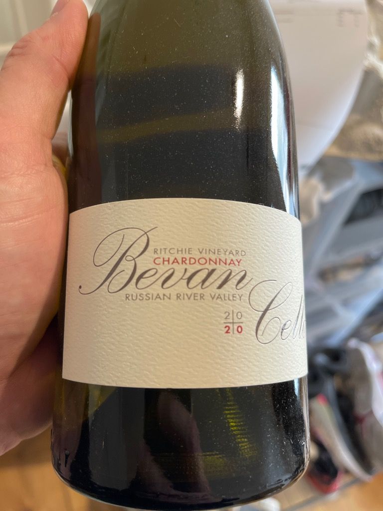 2020 Bevan Cellars Chardonnay Ritchie Vineyard, USA, California, Sonoma ...