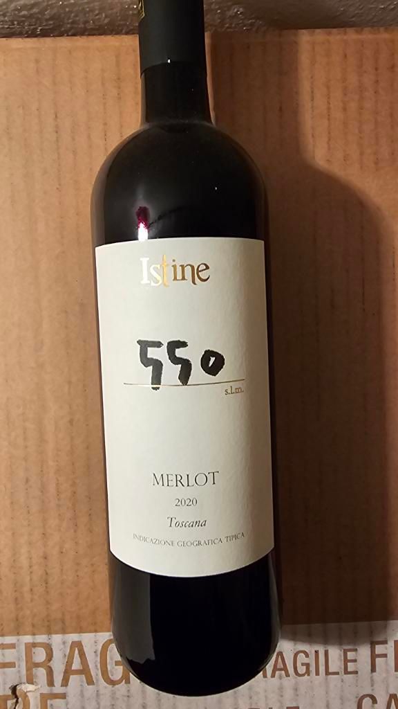 2020 Istine Merlot 550 Toscana IGT, Italy, Tuscany, Toscana IGT ...