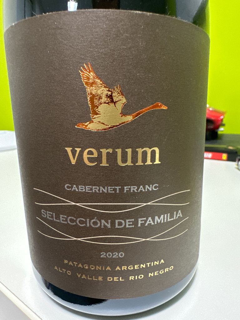 2020 Bodega Del Rio Elorza Cabernet Franc Verum Selección de Familia ...