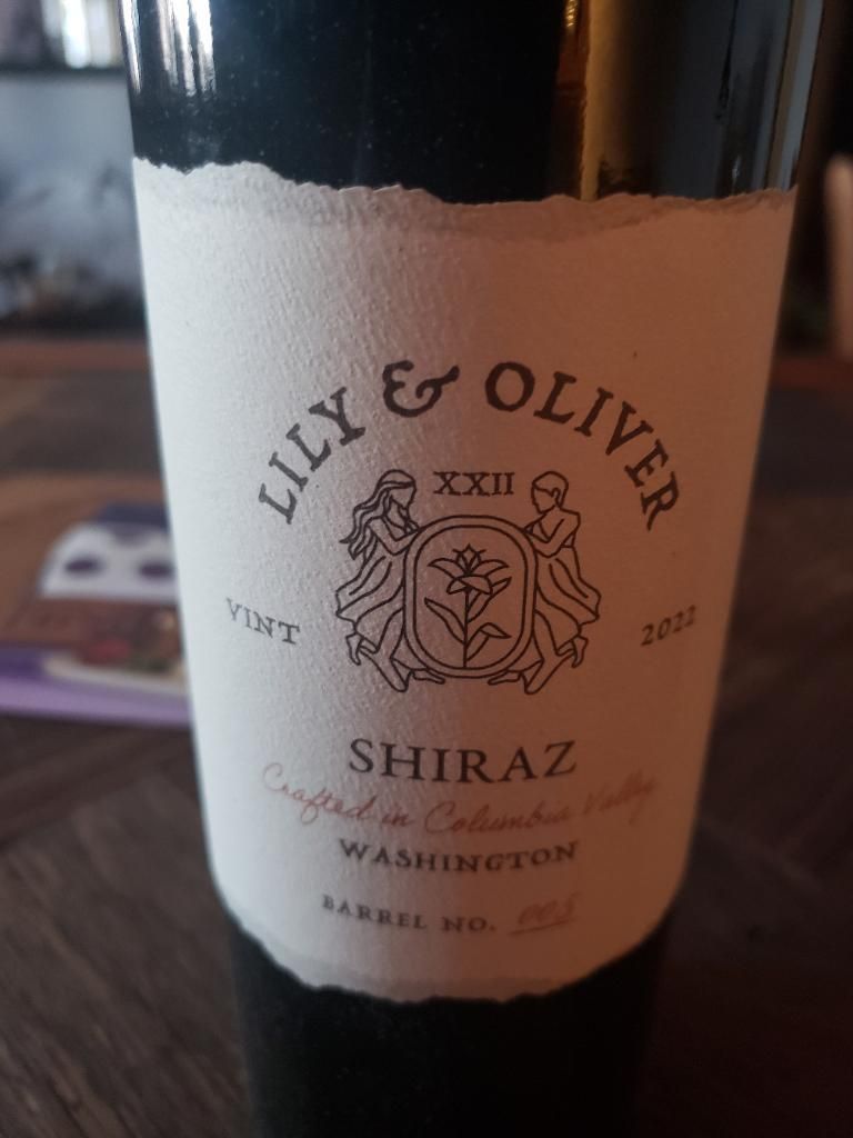 2022 Lily & Oliver Merlot, USA, Washington, Columbia Valley - CellarTracker