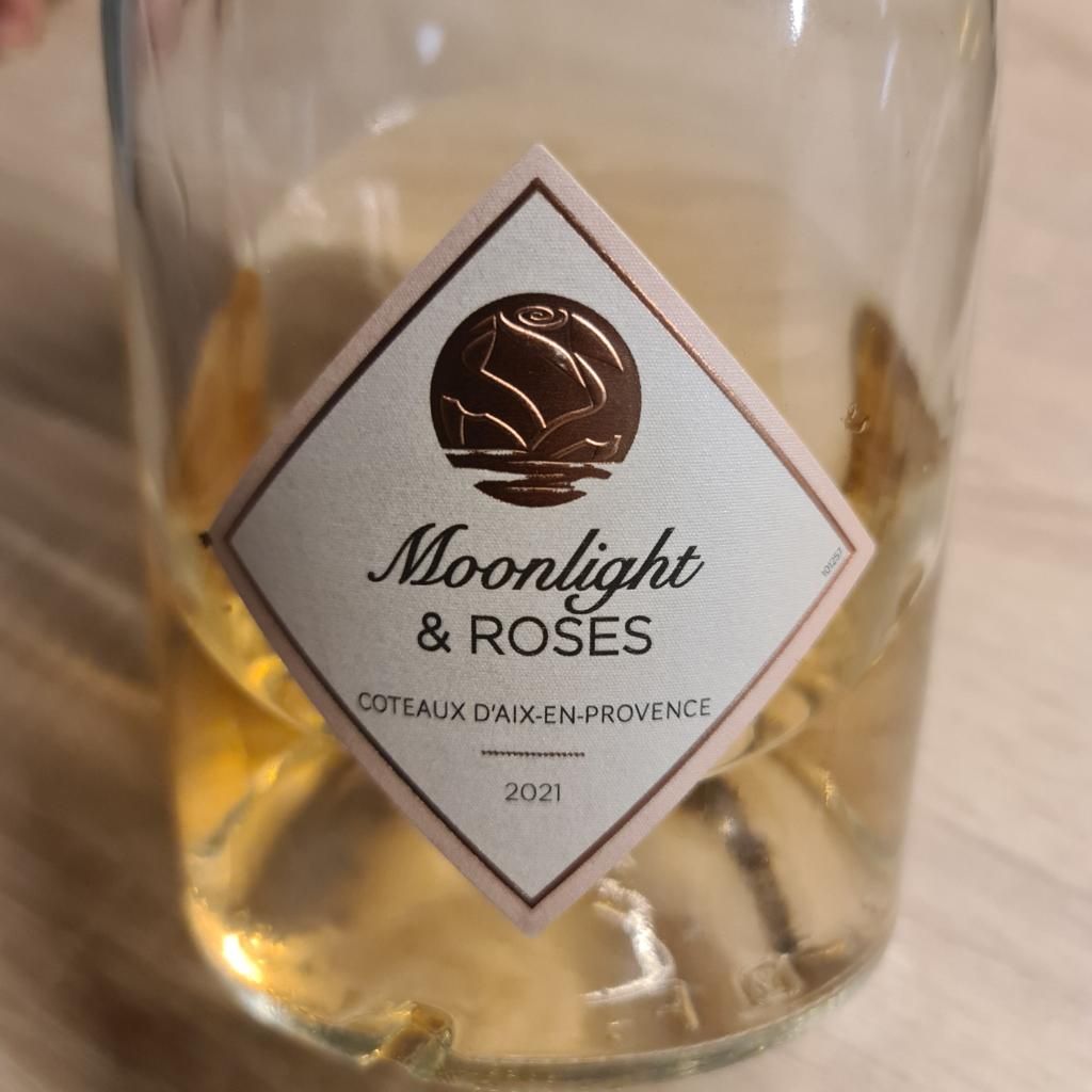 2021 Moonlight & Roses Coteaux d'Aix-en-Provence Rosé, France, Provence ...