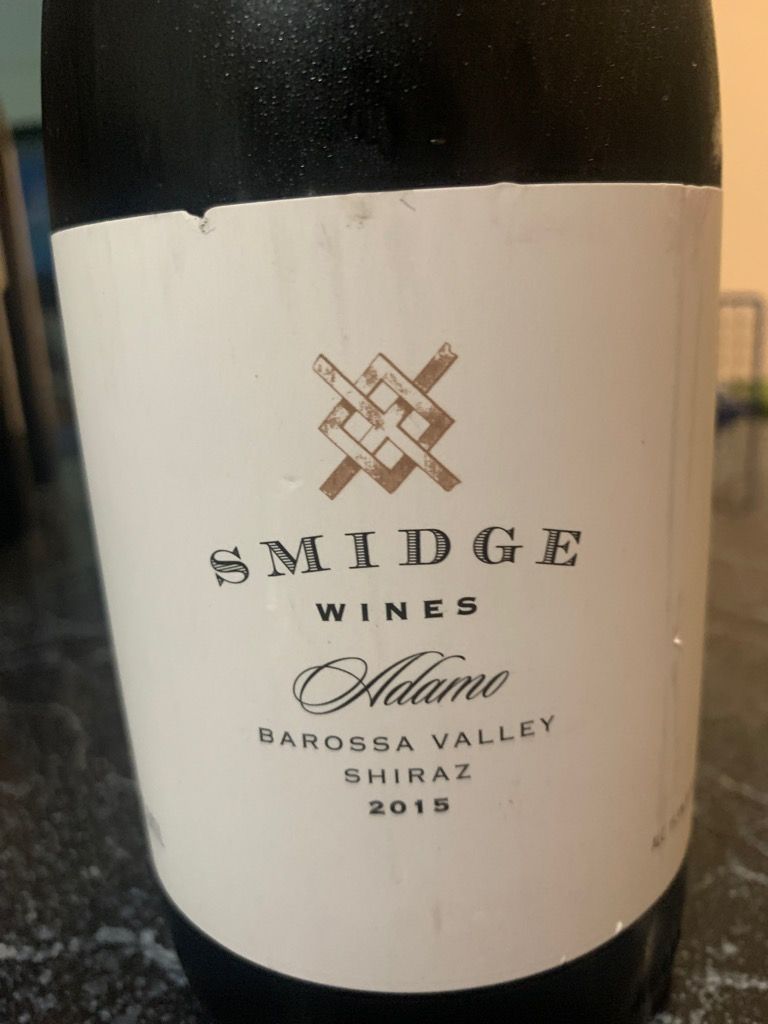 2020 Smidge Shiraz Adamo, Australia, South Australia, Barossa, Barossa Valley - CellarTracker