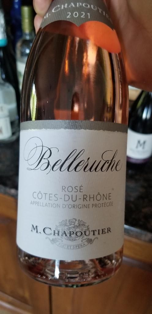 2021 M. Chapoutier Côtes du Rhône Rosé Belleruche, France, Rhône ...