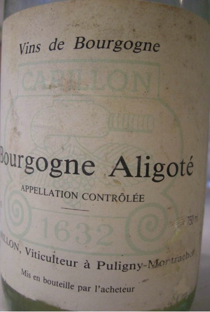 1989 Louis Carillon Bourgogne-Aligoté, France, Burgundy, Bourgogne ...