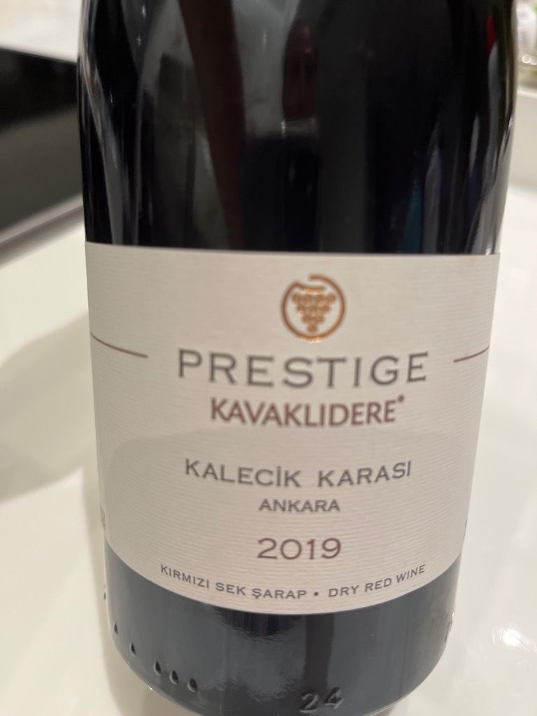 2021 Kavaklıdere Kalecik Karası Prestige, Turkey, Mid-Northern Anatolia ...