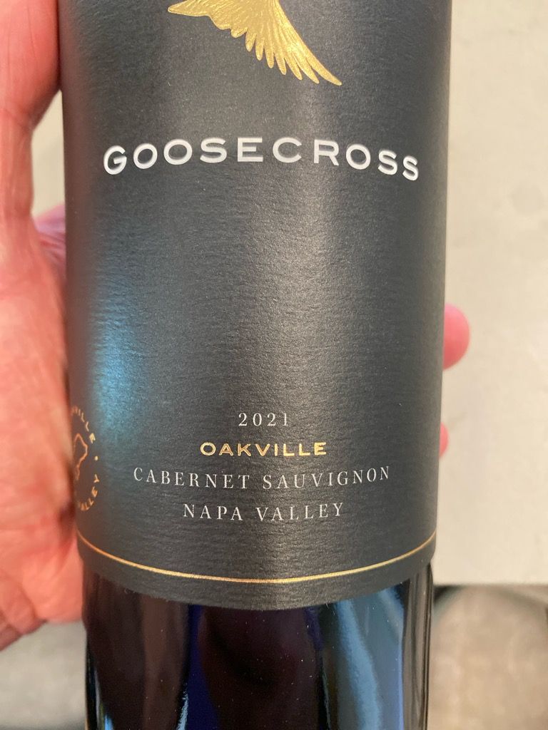 2021 Goosecross Cellars Cabernet Sauvignon, USA, California, Napa ...