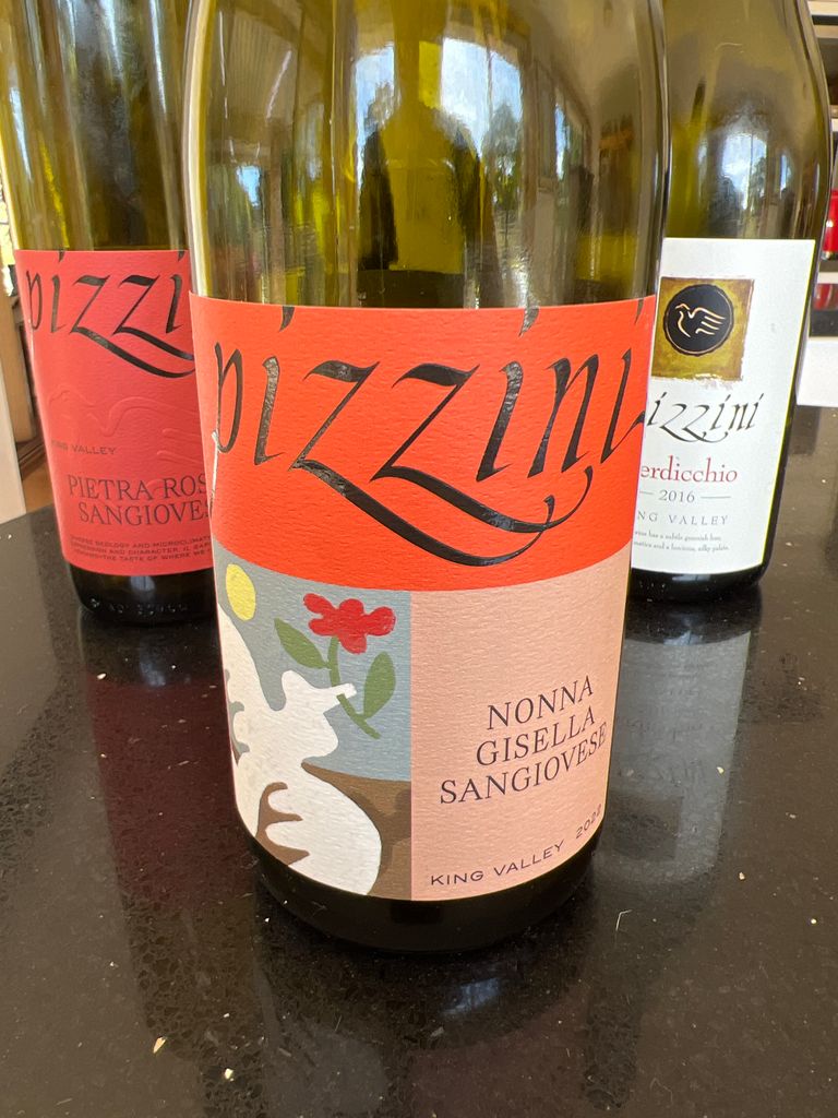 2023 Pizzini Sangiovese Nonna Gisella, Australia, Victoria, North East ...