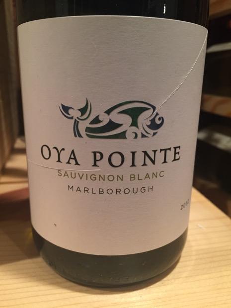 2014 Oya Pointe Sauvignon Blanc, New Zealand, South Island, Marlborough ...