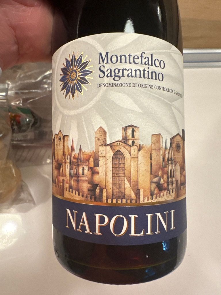 2018 Napolini Mario Montefalco Sagrantino, Italy, Umbria, Montefalco ...