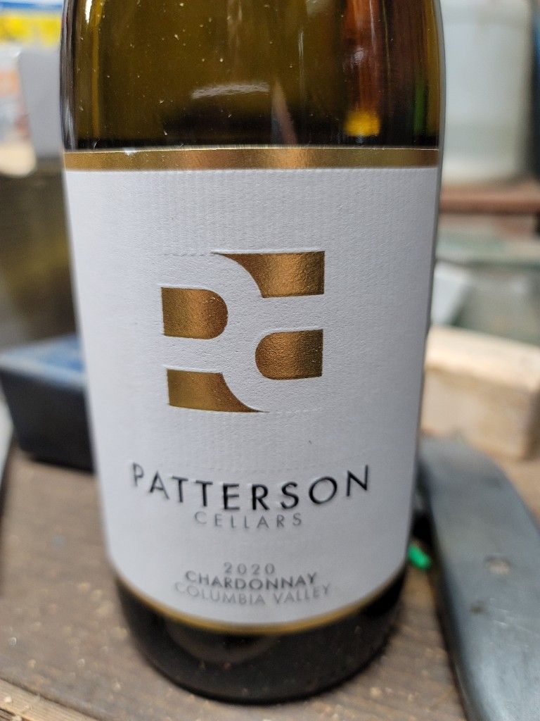 2020 Patterson Cellars Chardonnay, USA, Washington, Columbia Valley ...
