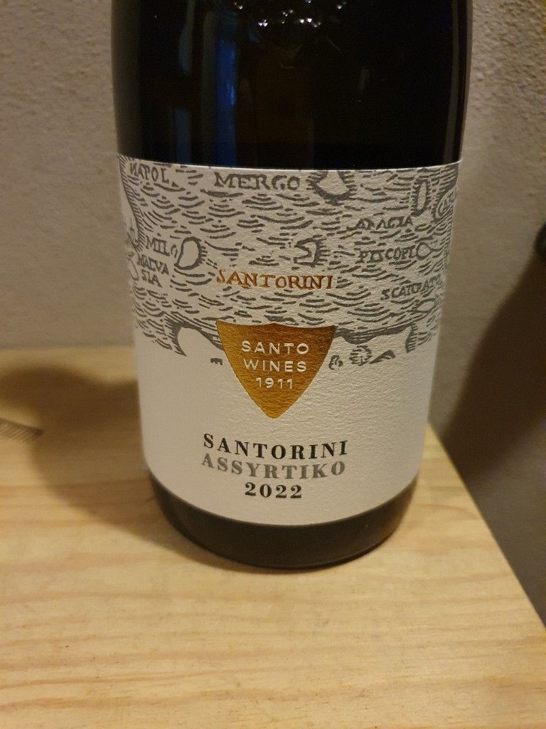 2022 Santo Wines Assyrtiko Santorini, Greece, Aegean, Cyclades ...