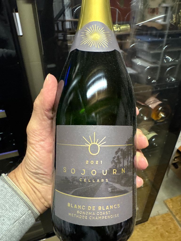 2021 Sojourn Chardonnay Sparkling Blanc de Blancs, USA, California, Sonoma County, Sonoma Coast ...