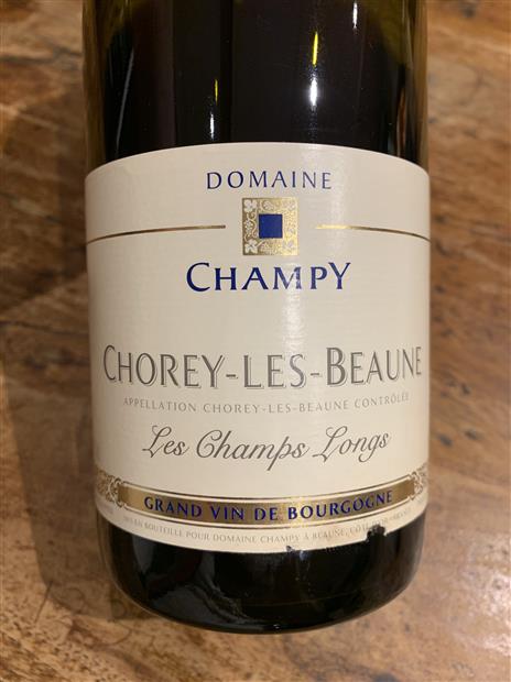 2015 Maison Champy Chorey-les-Beaune Les Champs Longs, France, Burgundy ...