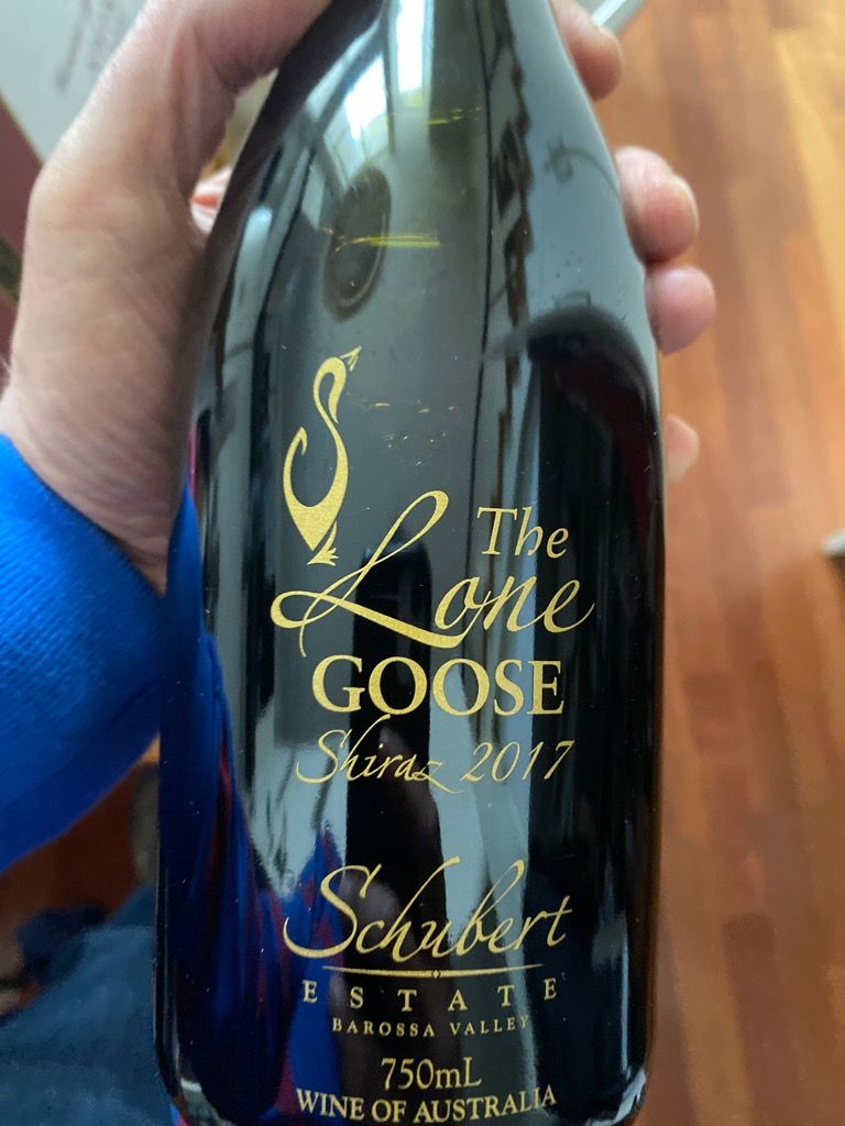 2021 Schubert Estate Shiraz The Lone Goose, Australia, South Australia, Barossa, Barossa Valley ...