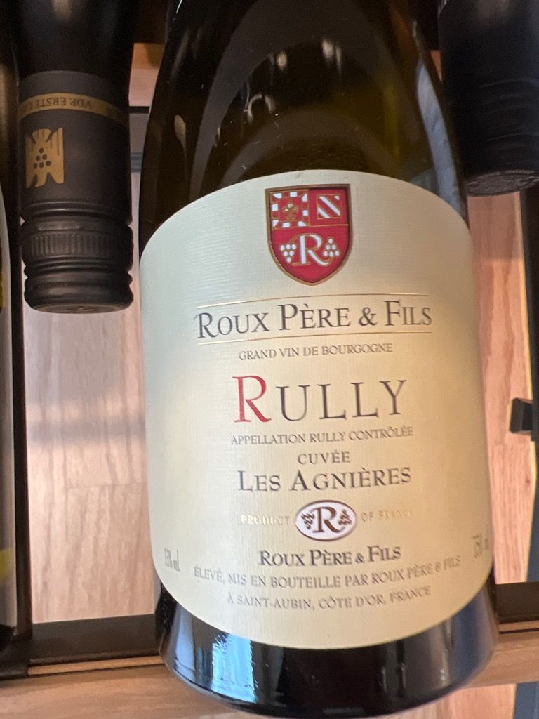 2019 Roux Père & Fils Saint-Romain Clos de la Branniere Blanc, France ...