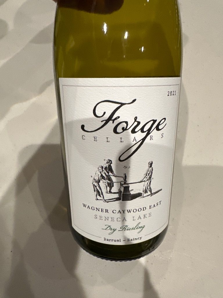 2021 Forge Cellars Dry Riesling Wagner Caywood East, USA, New York ...