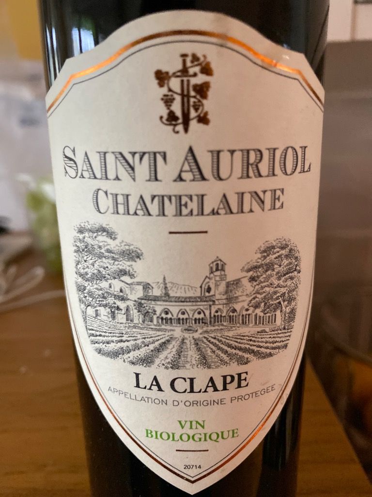2021 Les Domaines Auriol Coteaux du Languedoc La Clape Saint Auriol Chatelaine, France ...