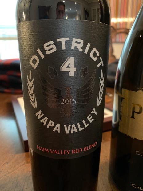 2015 Prime Cellars Cabernet Sauvignon District 4, USA, California, Napa ...