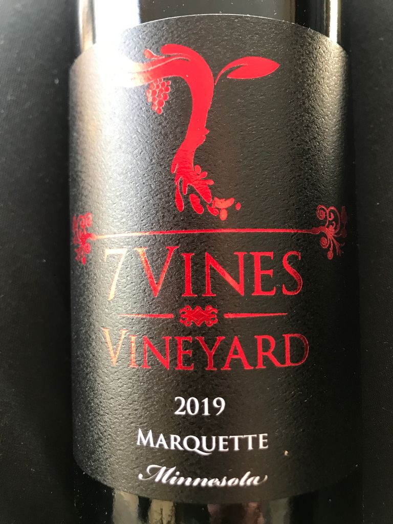 2019 7 Vines Vineyard Marquette Estate, USA, Minnesota - CellarTracker