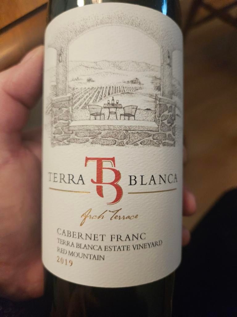 2019 Terra Blanca Cabernet Franc Arch Terrace, USA, Washington ...