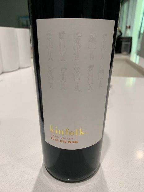 2016 Kinfolk Red Wine, USA, California, Napa Valley - CellarTracker