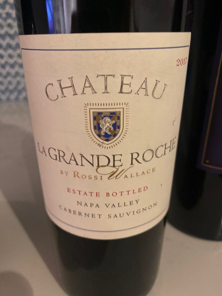 2017 Rossi-Wallace Cabernet Sauvignon La Grande Roche, USA, California ...