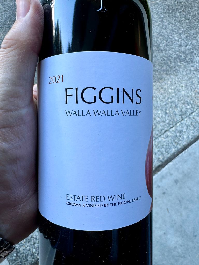 2021 Figgins Estate Red Wine, USA, Washington, Columbia Valley, Walla ...