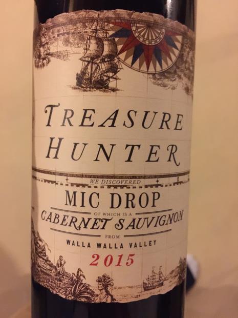 2015 Treasure Hunter Wines Cabernet Sauvignon, USA, Washington ...